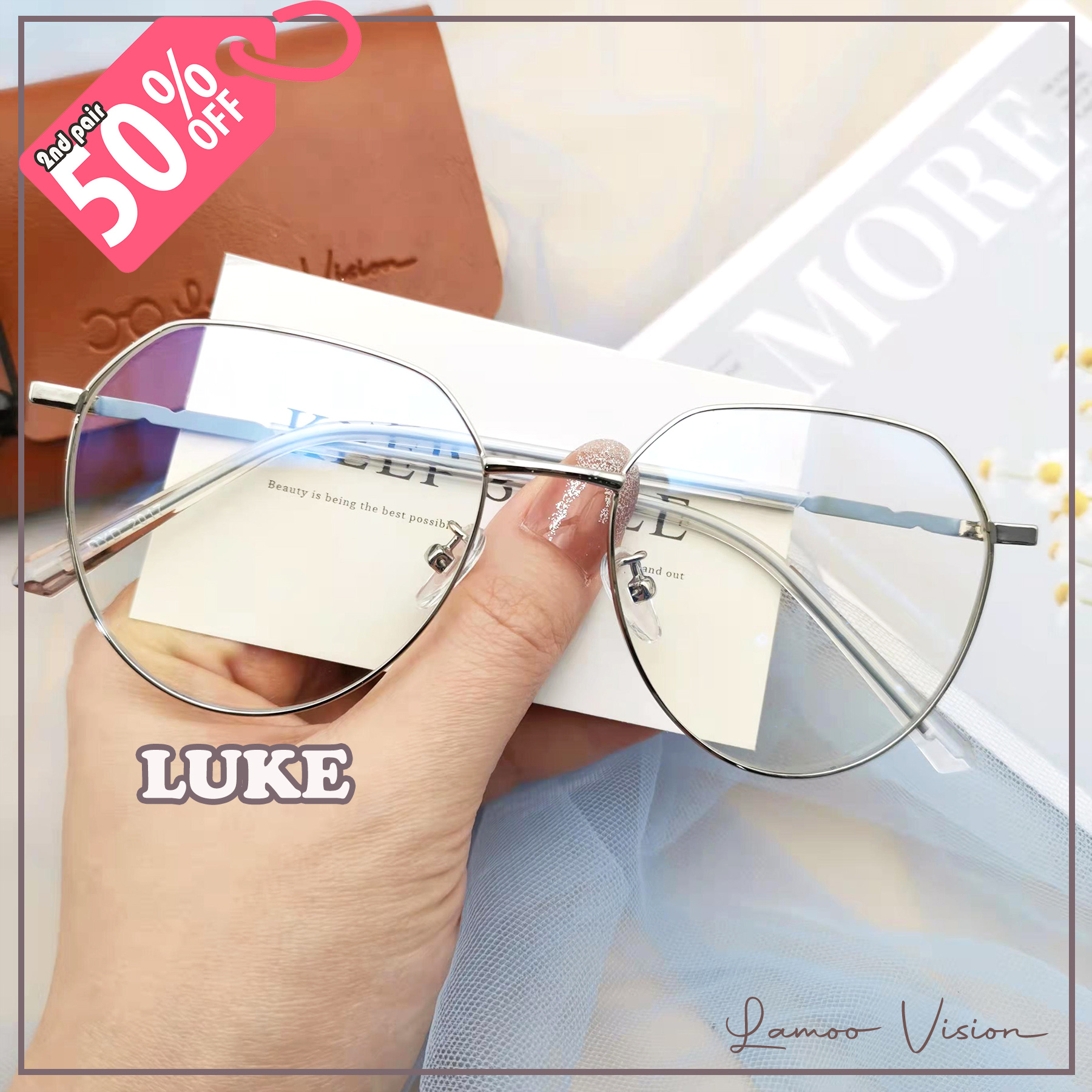 Luke – silver – LAMOO VISION